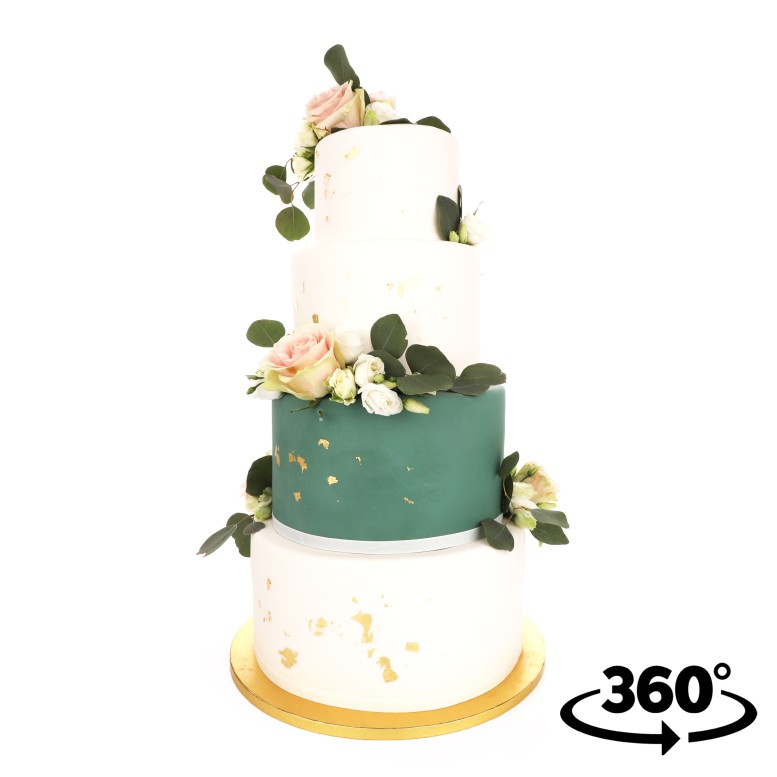 Tort na wesele w stylu boho Pan Steskal